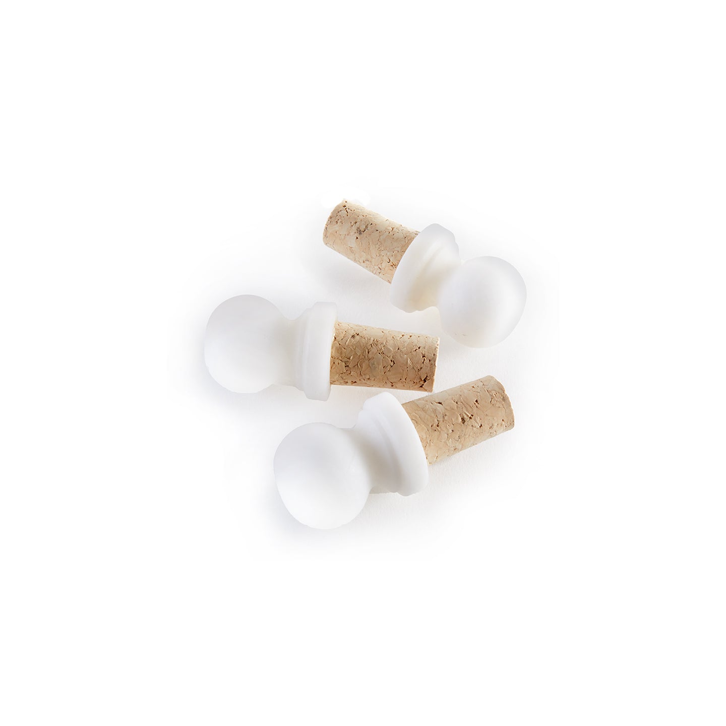 Piedistallo Alabaster Wine Stoppers - Set of 3 – Wisteria