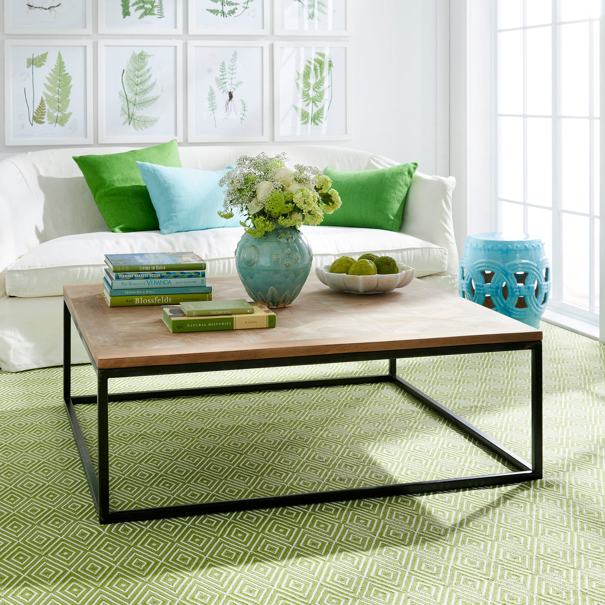 Mother of Pearl and Bone Inlay Coffee Tables | Wisteria